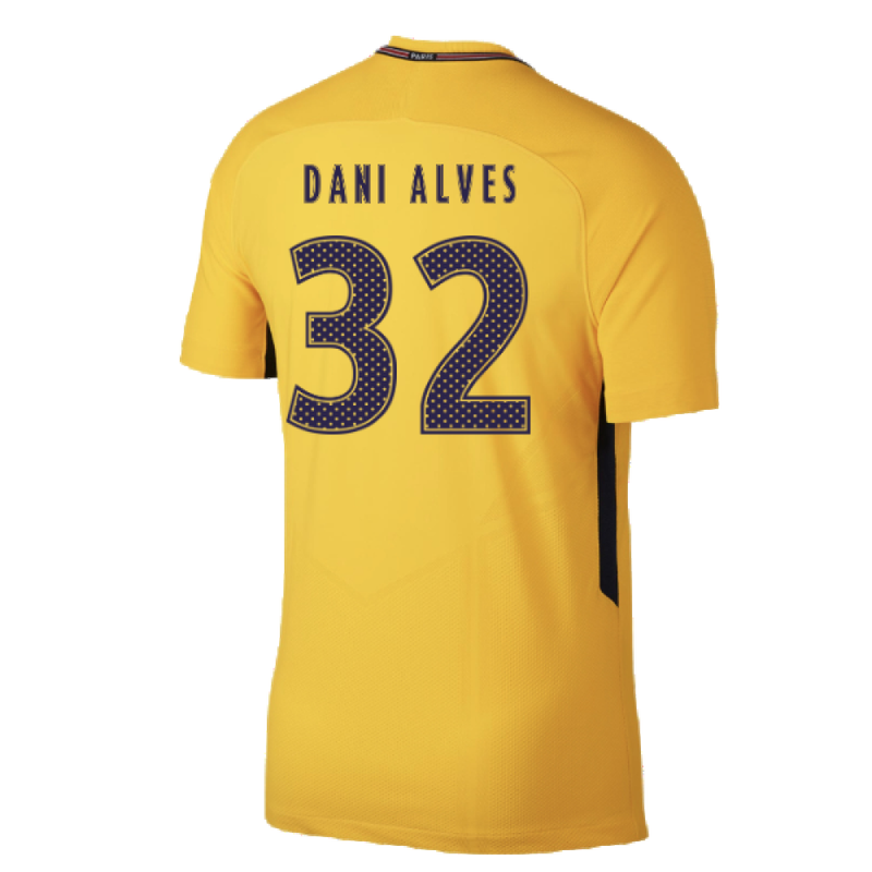 PSG 2017-18 Away Shirt (S) (Fair) (Dani Alves 32) – Classic Football Kit