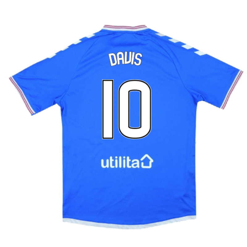 Rangers 2019-20 Home Shirt (Very Good) (DAVIS 10) – Classic Football Kit