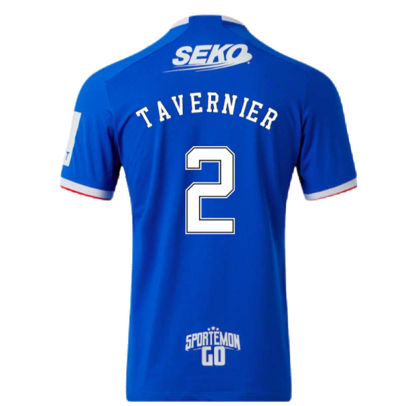 Rangers 2022-23 Home Shirt (L) (Mint) (TAVERNIER 2) – Classic Football Kit