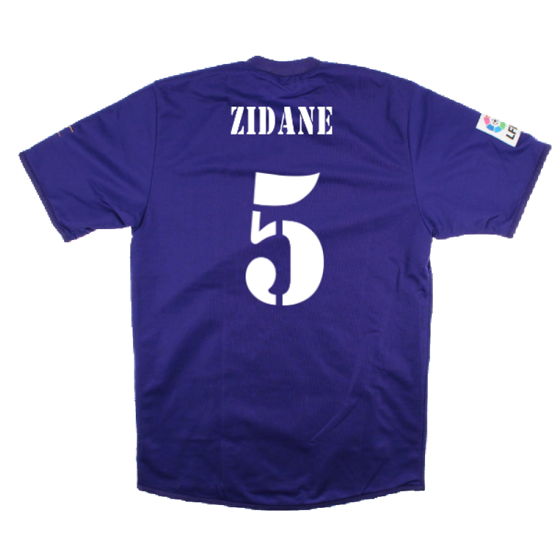 Real Madrid 2001-02 Anniversary Third Shirt (S) (Excellent) (Zidane 5 ...
