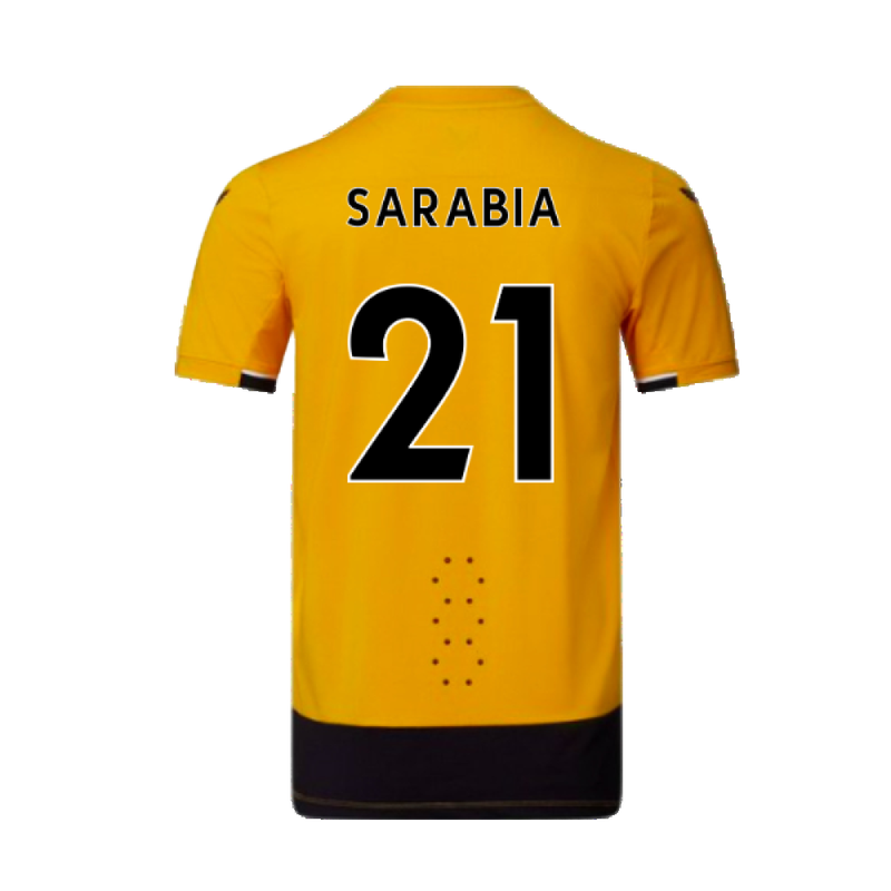 Wolves 2022-23 Pro Home Shirt (Sponsorless) (XL) (Mint) (Sarabia 21 ...