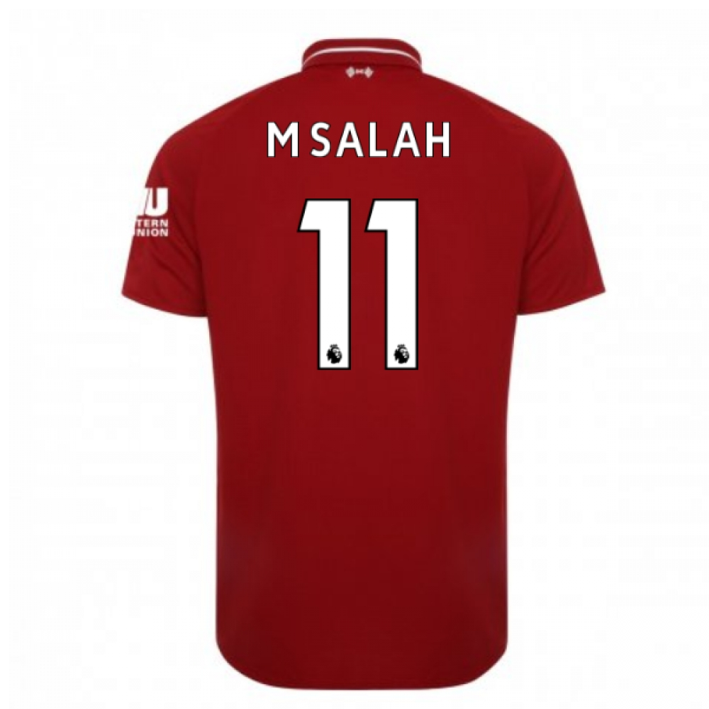 2018-2019 Liverpool Home Football Shirt (M.Salah 11) – Classic Football Kit