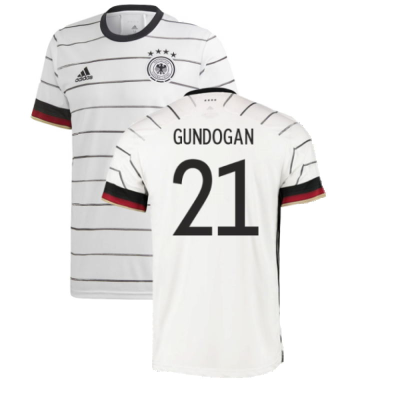 Germany 2020-21 Home Shirt ((Mint) S) (GUNDOGAN 21) – Classic Football Kit