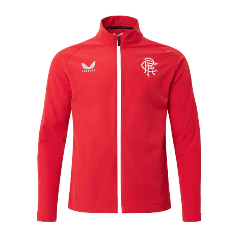 2022-2023 Rangers Matchday Anthem Jacket (Red) – Classic Football Kit
