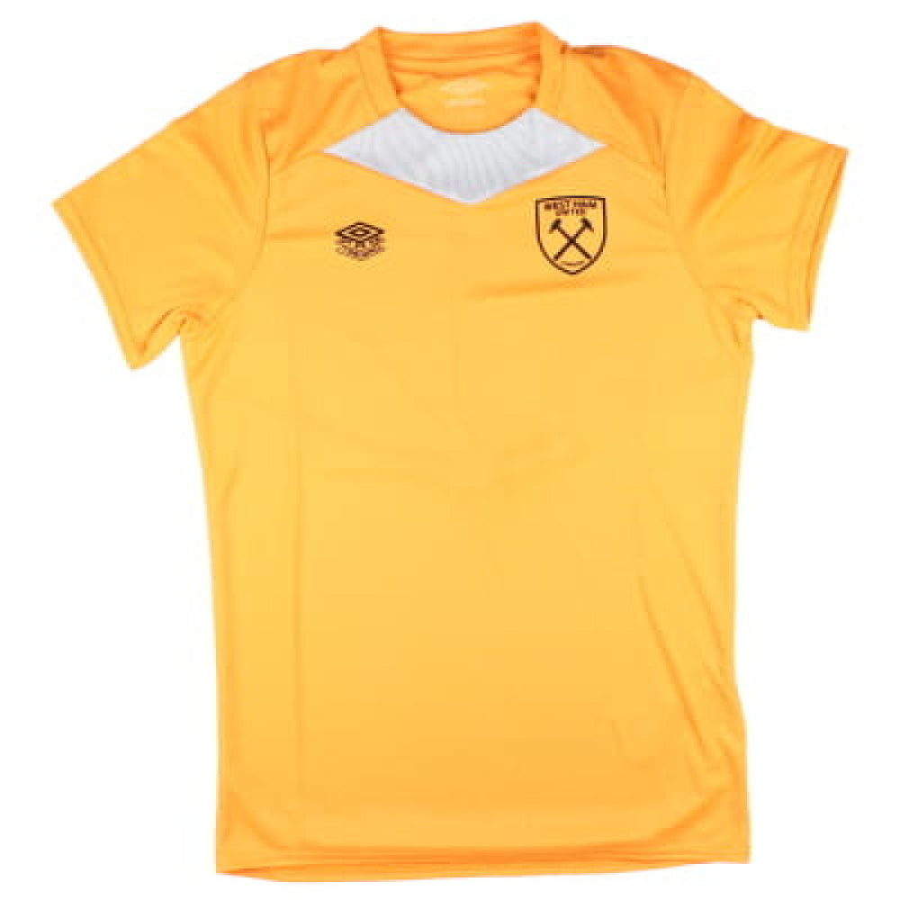2024-2025 West Ham Training Jersey (Orange) - Kids – Classic Football Kit