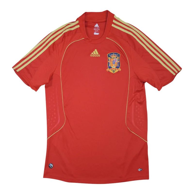 Spain 2008-2009 Home Shirt (S) (Mint) – Classic Football Kit