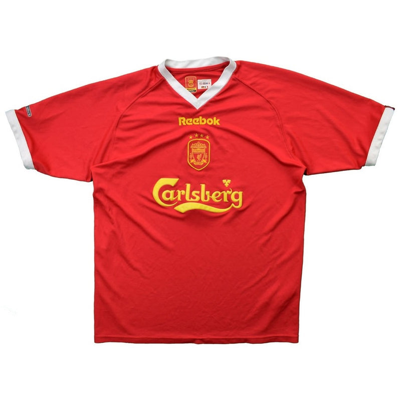 Liverpool 2001-02 Home Shirt (XL) (Very Good) – Classic Football Kit