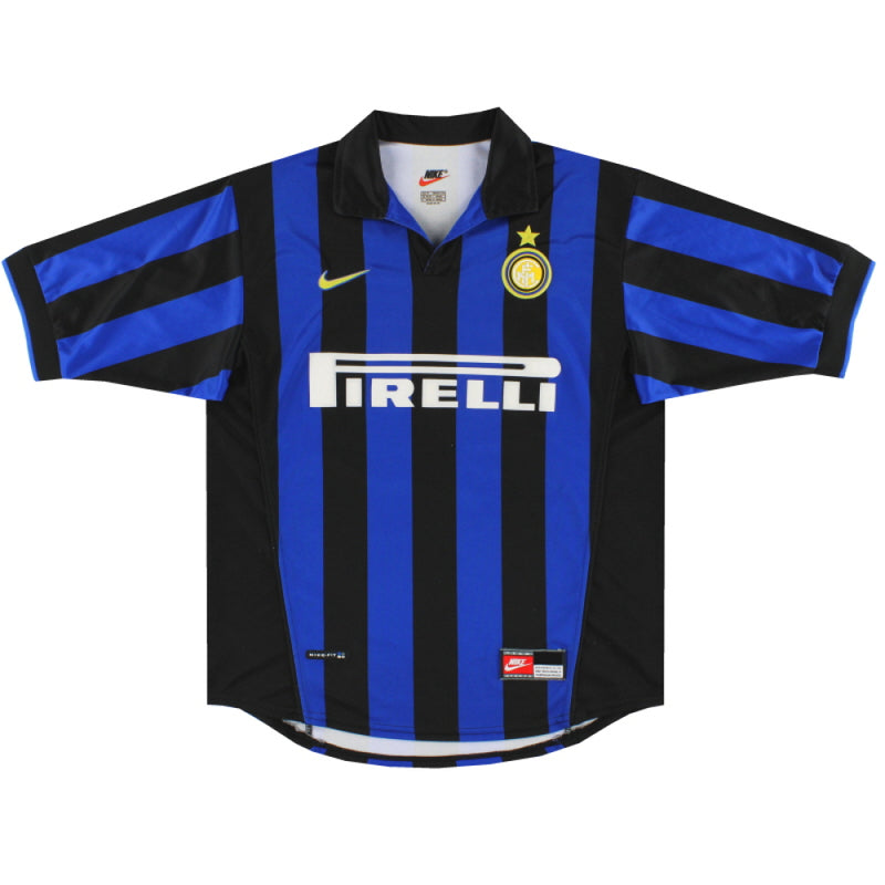 Inter Milan 1998-1999 Home Shirt (M) (Very Good) – Classic Football Kit