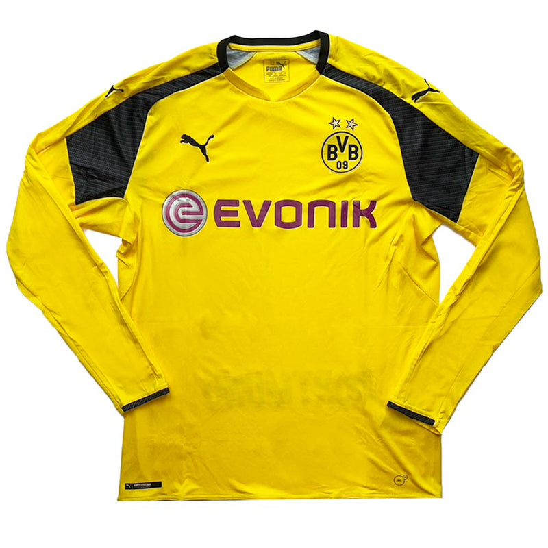 Borussia Dortmund 2016-17 Long Sleeve European Home Shirt (L) (Dembele ...