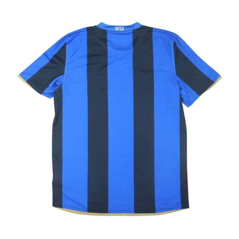Inter Milan 2008-09 Home Shirt ((Excellent) S) – Classic Football Kit