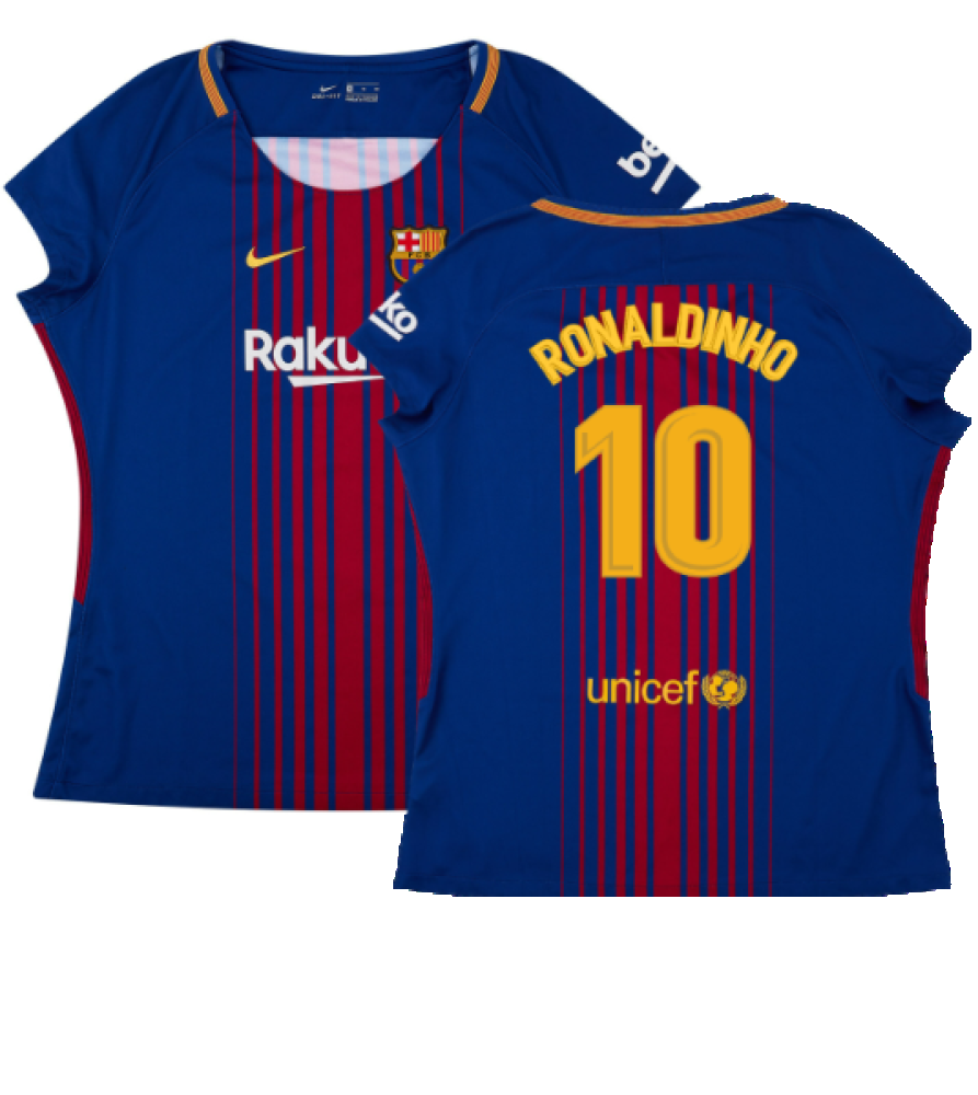 Vintage Retro Ronaldinho Shirts & Kits | Original Classic Ronaldinho ...
