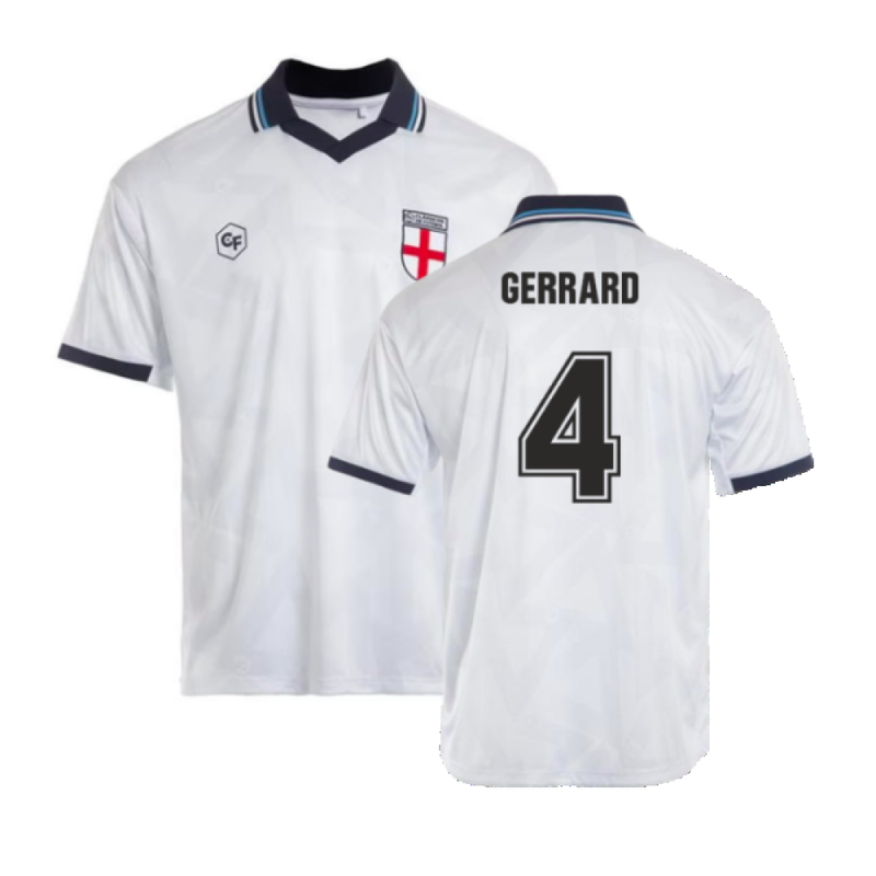 England Clasico de Futebol Retro Home Shirt (11-12y) (BNWT) (GERRARD 4 ...