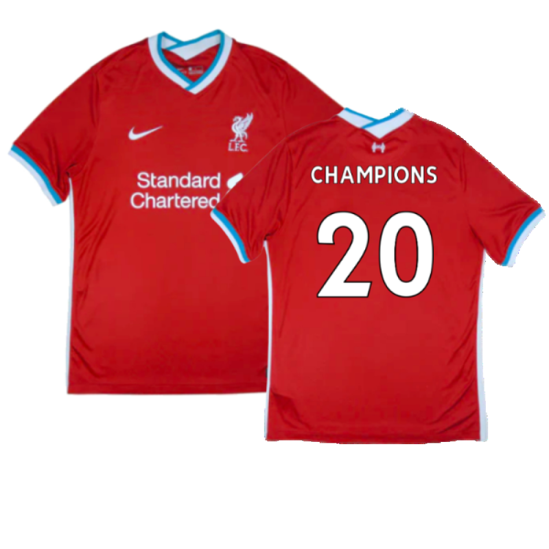 Liverpool 2020-21 Home Shirt (S) (Mint) (CHAMPIONS 20) – Classic ...