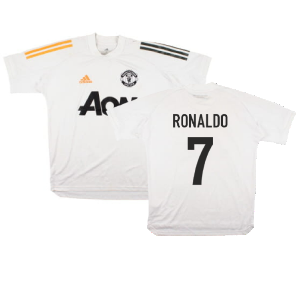 Manchester United 2020-21 Adidas Training Shirt (S) (RONALDO 7) (Good ...