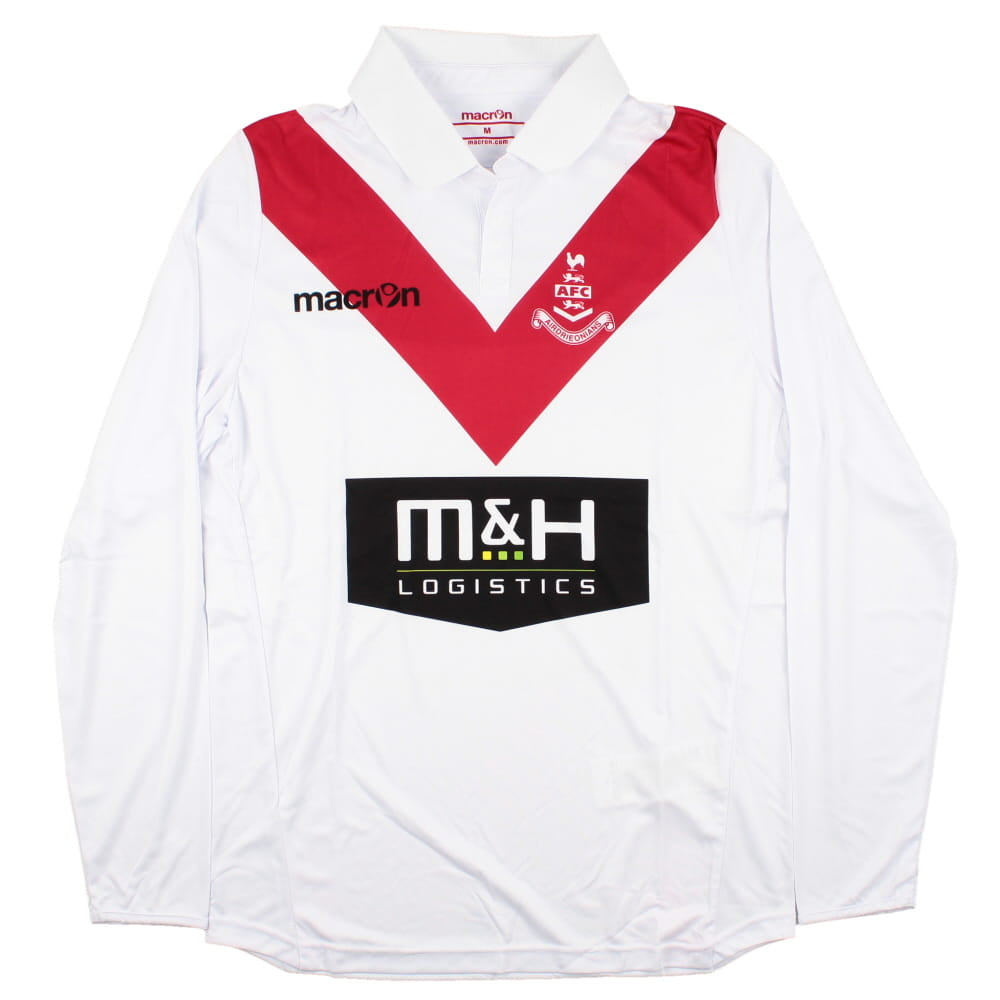 2015-2016 Airdrie United Long Sleeve Home Shirt – Classic Football Kit
